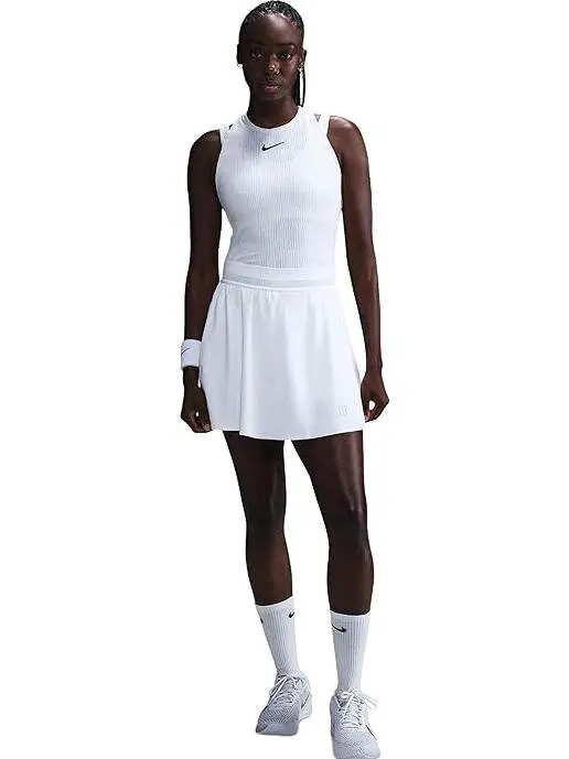Nike Court Ace Advantage Dri-fit Tennis Skirt - White