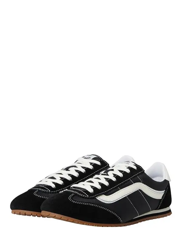 VANS Vintage Track-inspired Suede Low-top Sneakers - Black