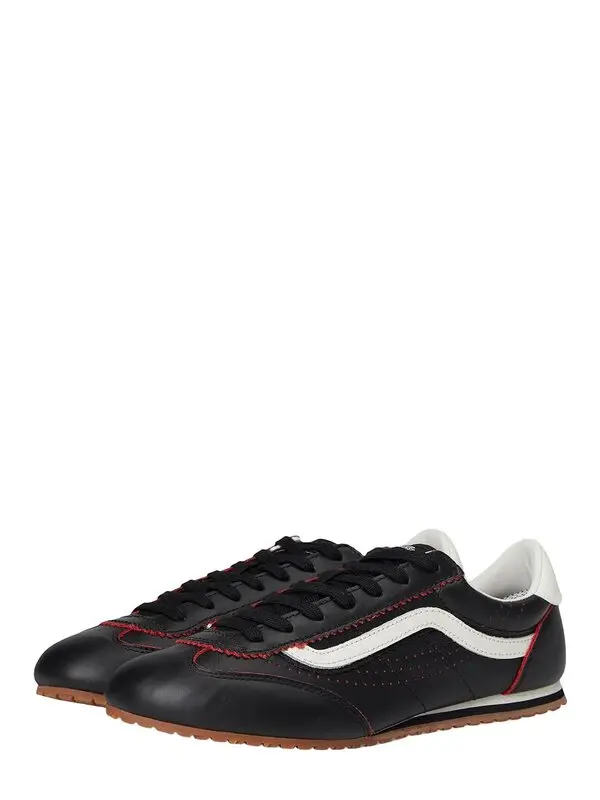 VANS Super Lowpro Suede Athletic Shoes - Black