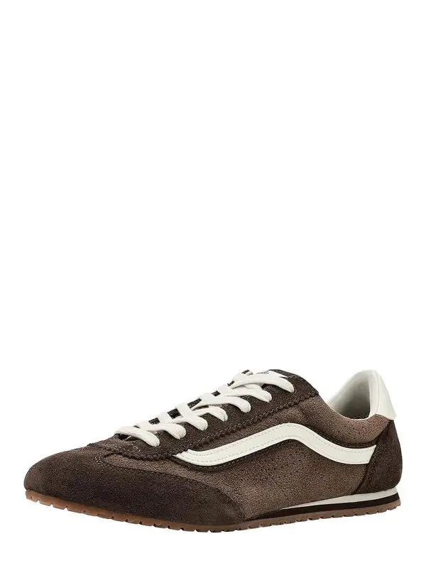 VANS Super Lowpro Suede Athletic Shoes - Brown