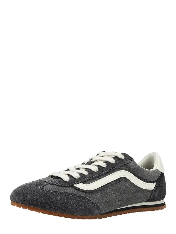 VANS Vintage Track-inspired Suede Low-top Sneakers - Gray