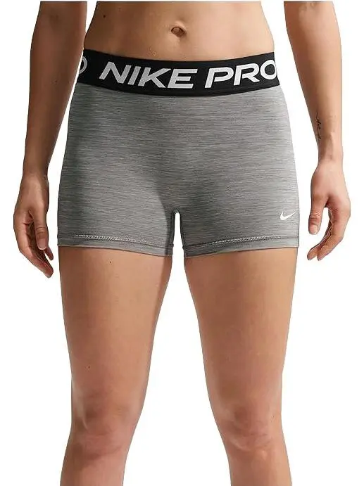 Nike Pro Mid-rise Biker Shorts - Gray