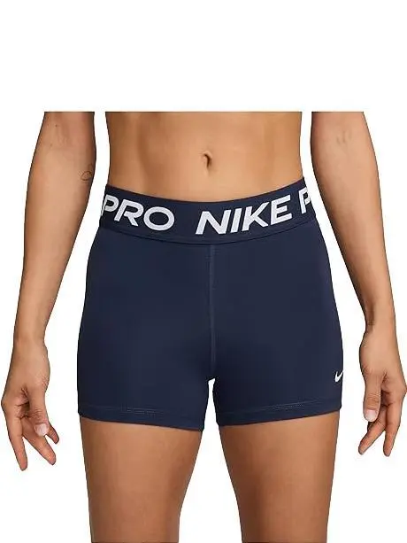 Nike Pro Mid-rise Biker Shorts - Navy