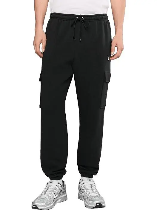 Nike Club Fleece Cargo Pants Workout - Black