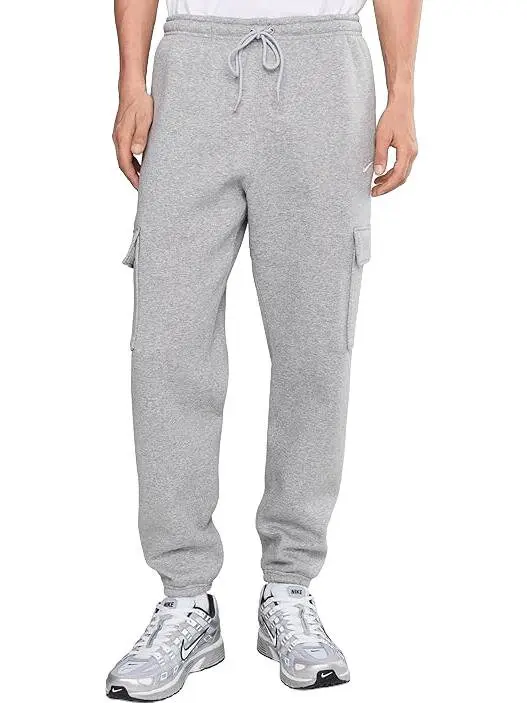 Nike Club Fleece Cargo Pants Workout Court /court /white - Gray