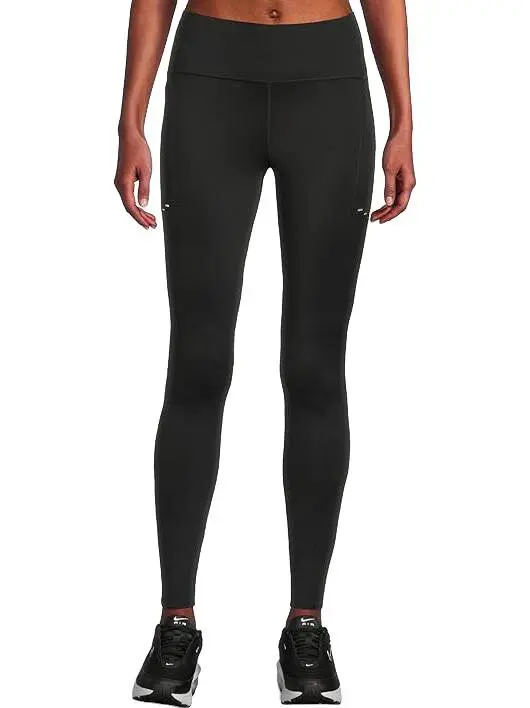 Nike Dri-fit Swift High-waisted 7/8 Running Leggings With Pockets - Black