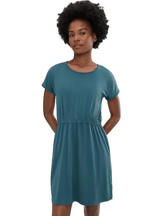 Columbia Short Sleeve Dress - Everblue
