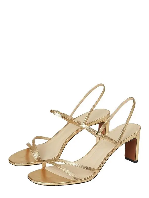 Vince Marcela Strappy Sandals - Gold