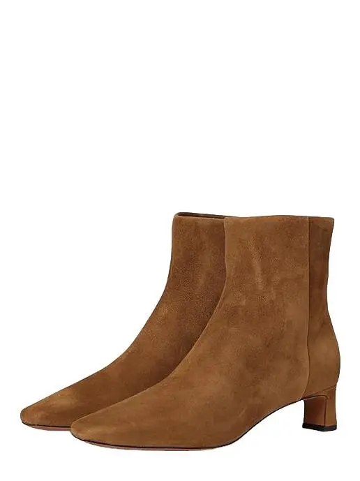 Vince Harlan Zip Short Boots - Tan