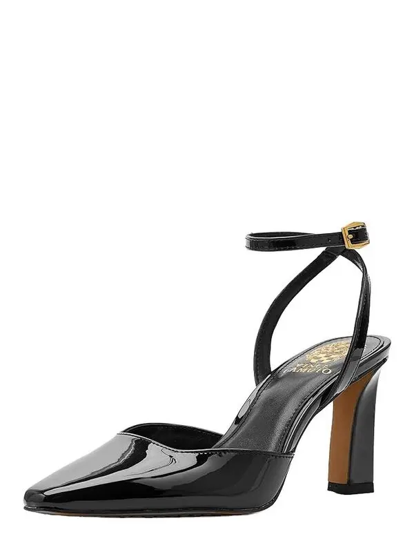 Vince Camuto Galees Ankle Strap Pump - Black