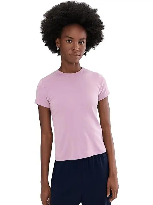 Vince Shrunken 90s Tee - Purple