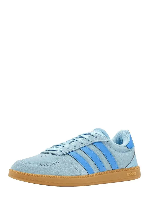 Adidas Breaknet Sleek Leopard Print Sneakers - Blue