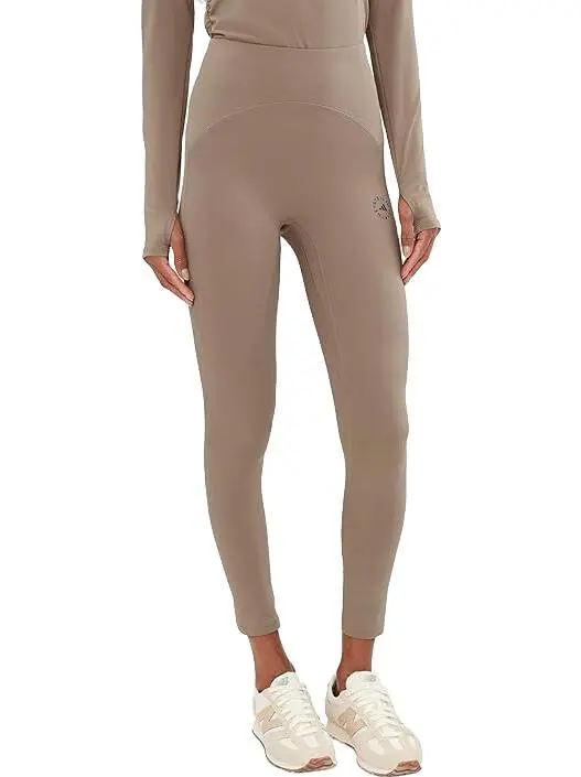 Adidas By Stella McCartney Studio Ruched Leggings - Brown