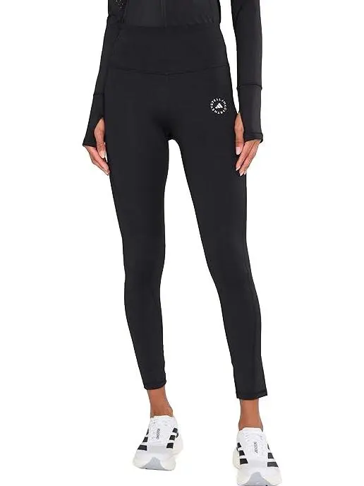 Adidas By Stella McCartney By Stella Mccartney Yoga 7/8 Leggings Workout - Black