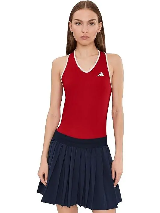 Adidas Heritage Tennis Tank - Red