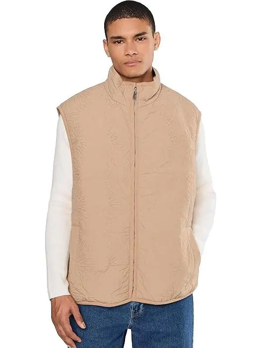 UGG Sun Splatter Reversible Vest - Beige