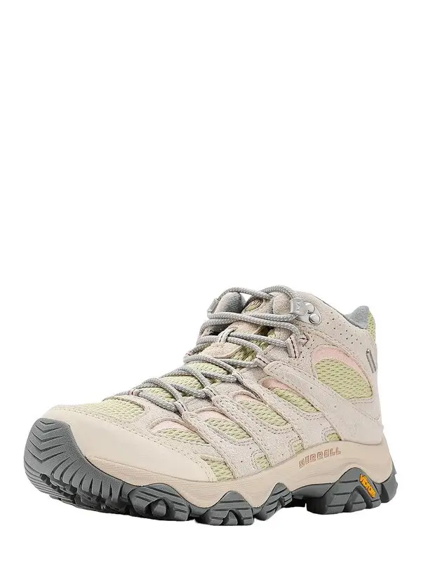 Merrell Moab 3 Mid Waterproof Hiking Boots - Green