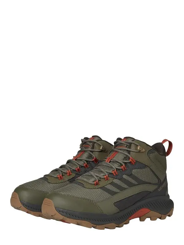 Merrell Speed Strike 2 Mid Waterproof Climbing Shoes - Olive
