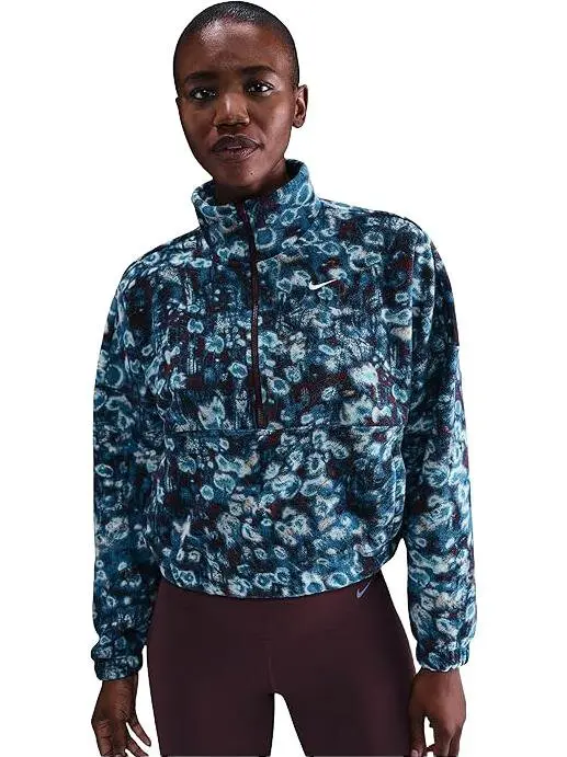 Nike Thermo-fit Half-zip Top With Abstract Print - Multi
