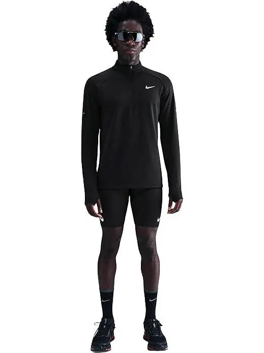 Nike Thermo-fit Repel Winterized Stride Half-zip Top - Black