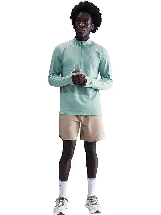 Nike Thermo-fit Repel Winterized Stride Half-zip Workout Top - Blue