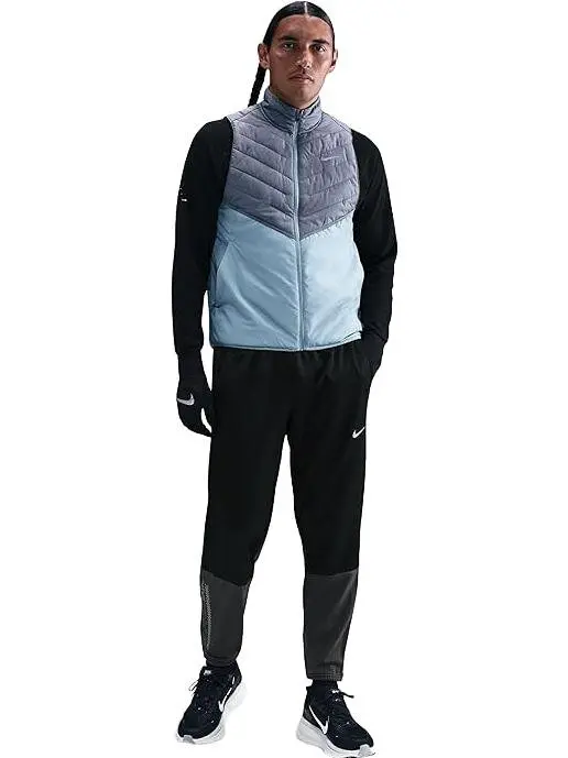 Nike Thermo-fit Winterized Challenger Pants Workout /anthracitereflective Silver - Black