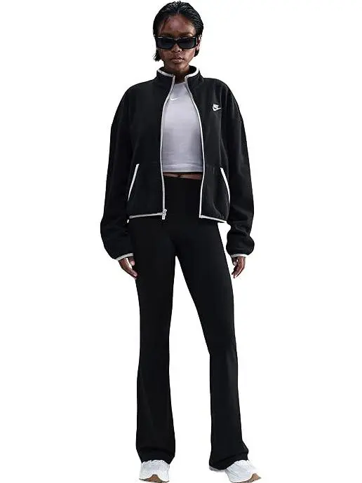 Nike Club Fleece Track Jacket - Black