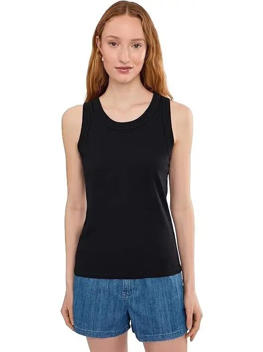 Madewell Northside Scoop Tank - Black