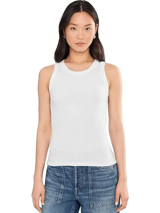 Madewell Northside Scoop Tank - White