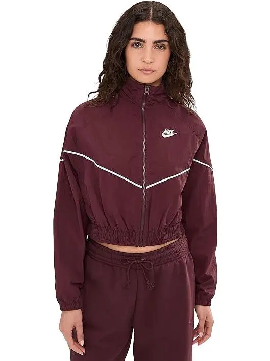 Nike Windrunner Woven Jacket - Burgundy