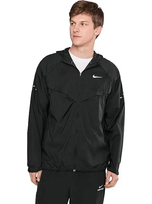 Nike Stride Repel Uv Running Jacket - Black