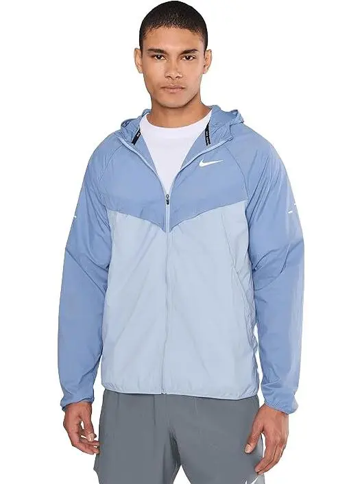 Nike Stride Repel Uv Running Jacket - Blue