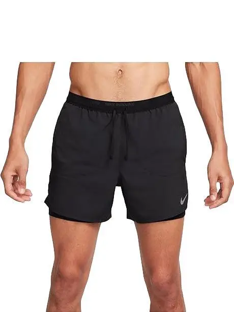 Nike Dri-fit Stride 2-in-1 5" Shorts - Black
