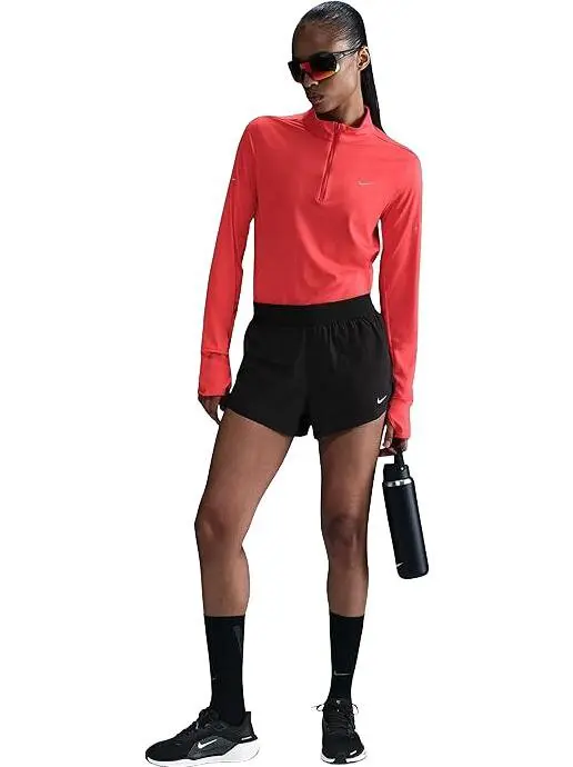 Nike 2.5 Swift Dri-fit Mid-rise Brief-lined Running Shorts - Black