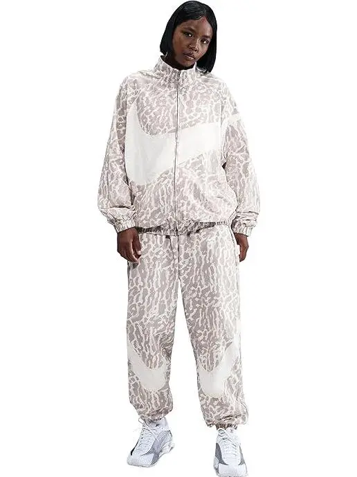 Nike Trend Woven Heritage All Over Print Jacket - White