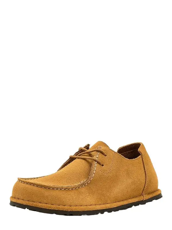 BIRKENSTOCK Utti Lace Up Suede Shoes - Pink