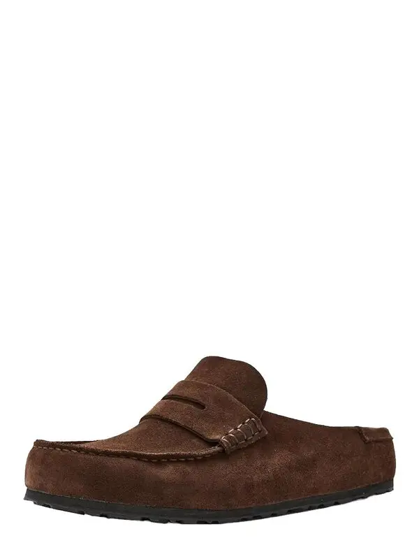 BIRKENSTOCK Naples Wrapped Bold Grip Loafer Shoes - Brown
