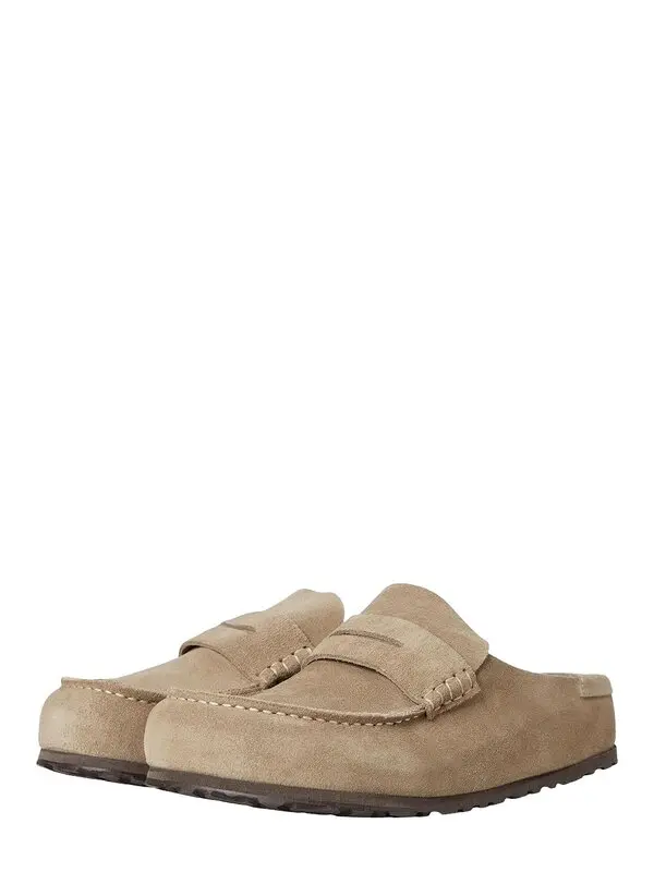 BIRKENSTOCK Naples Wrapped Bold Grip Loafer Shoes - Taupe