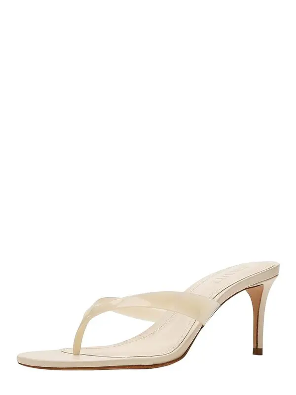 Schutz Roslyn Stiletto Sandal - White