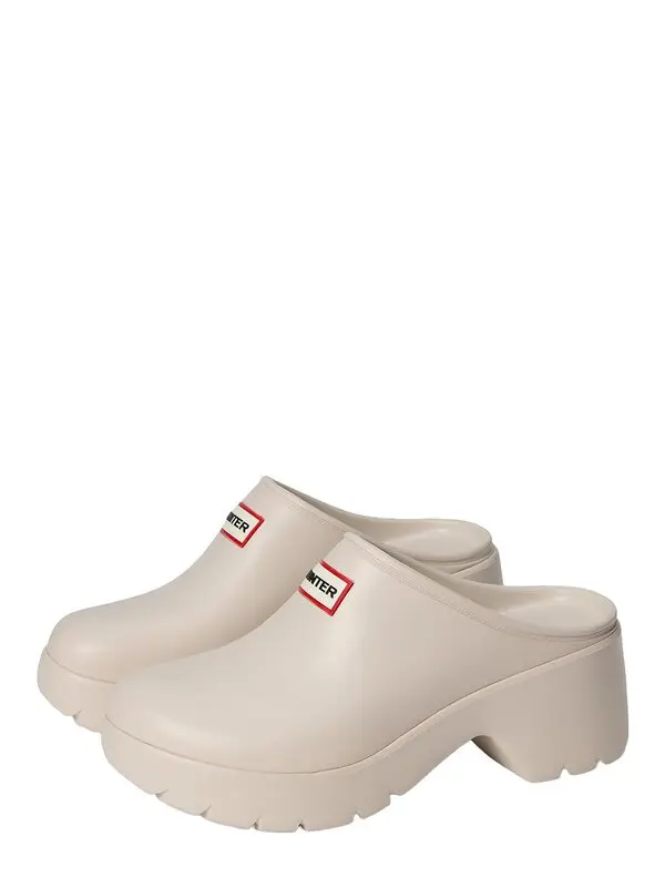 Hunter Anika Wedge Shoes - Bone
