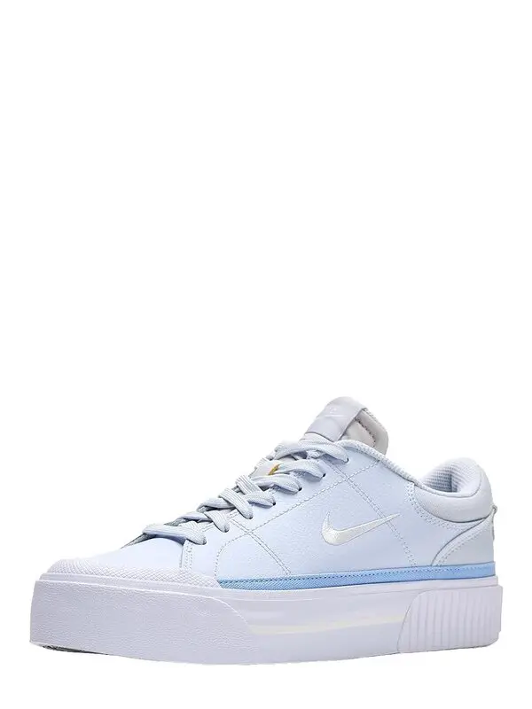 Nike Court Legacy Lift Platform Sneakers - Blue