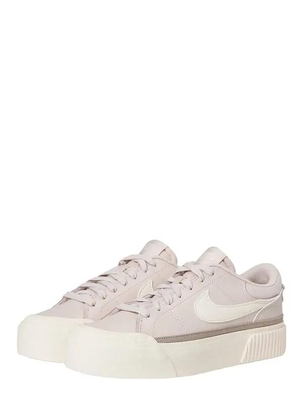 Nike Court Legacy Lift Platform Sneakers - Pink