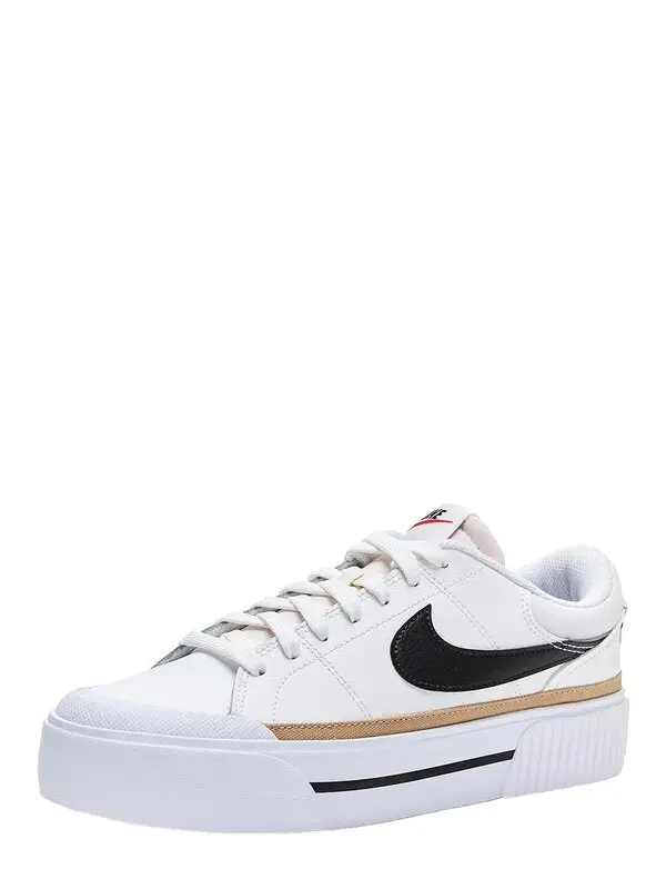 Nike Court Legacy Lift Platform Sneakers - White