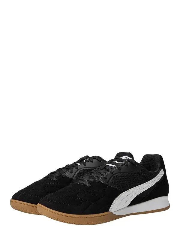 PUMA King Top Indoor Trainer Soccer Shoes - Black