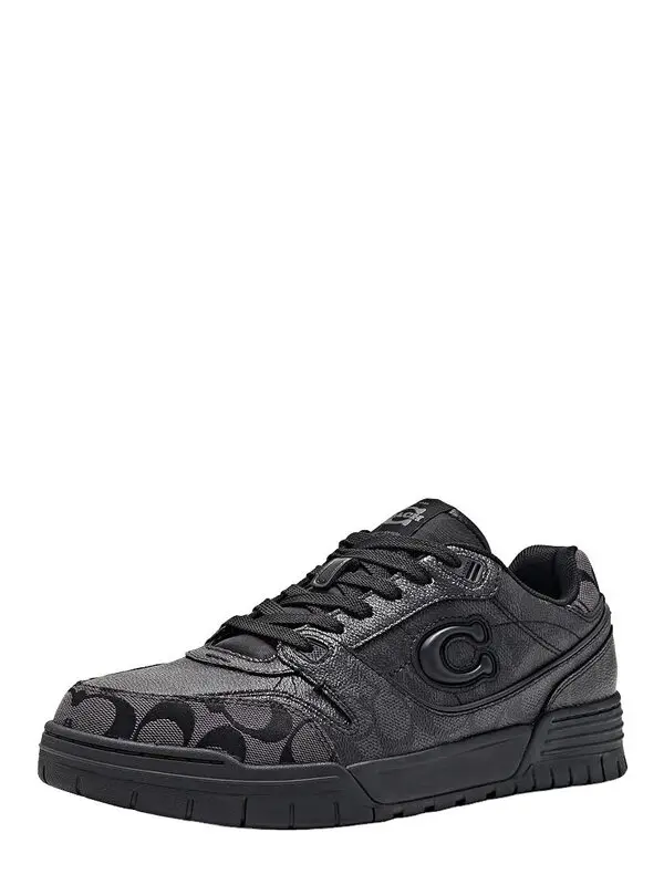 COACH Soho Low Top Lace-up Sneakers - Charcoal