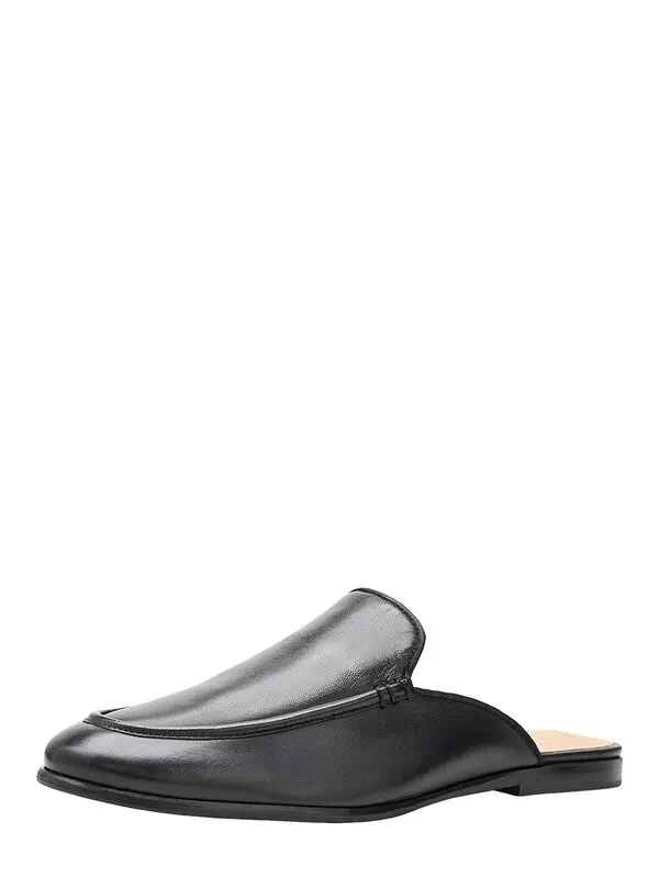 THE FRYE COMPANY Faith Mule Flat Shoes - Black