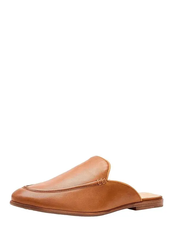 THE FRYE COMPANY Faith Mule Flat Shoes - Bronze