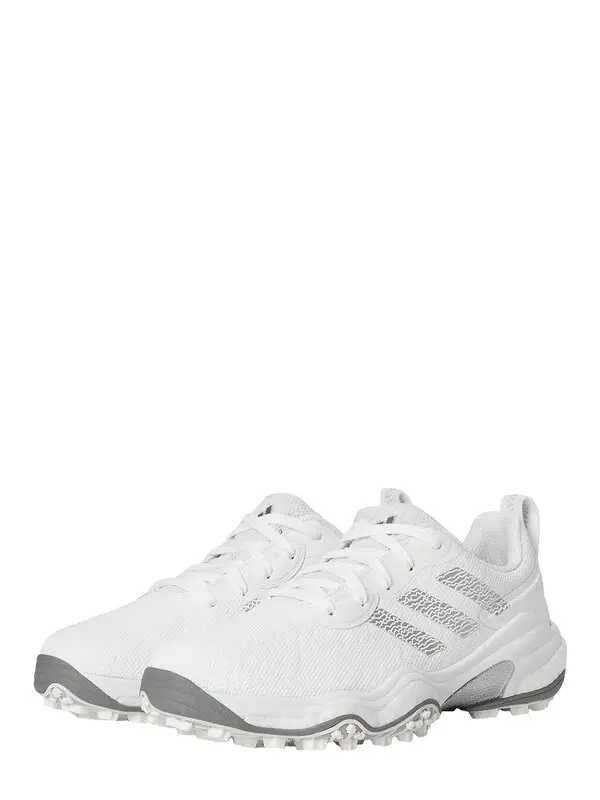 Adidas Codechaos 25 Waterproof Knit Golf Shoes - White