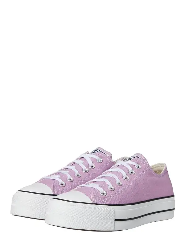 CONVERSE Chuck Taylor All Star Low Top Platform Sneakers - Purple