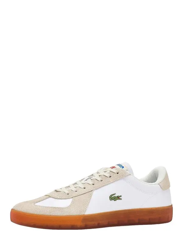 Lacoste Baseshot Pro Leather Sneakers - White